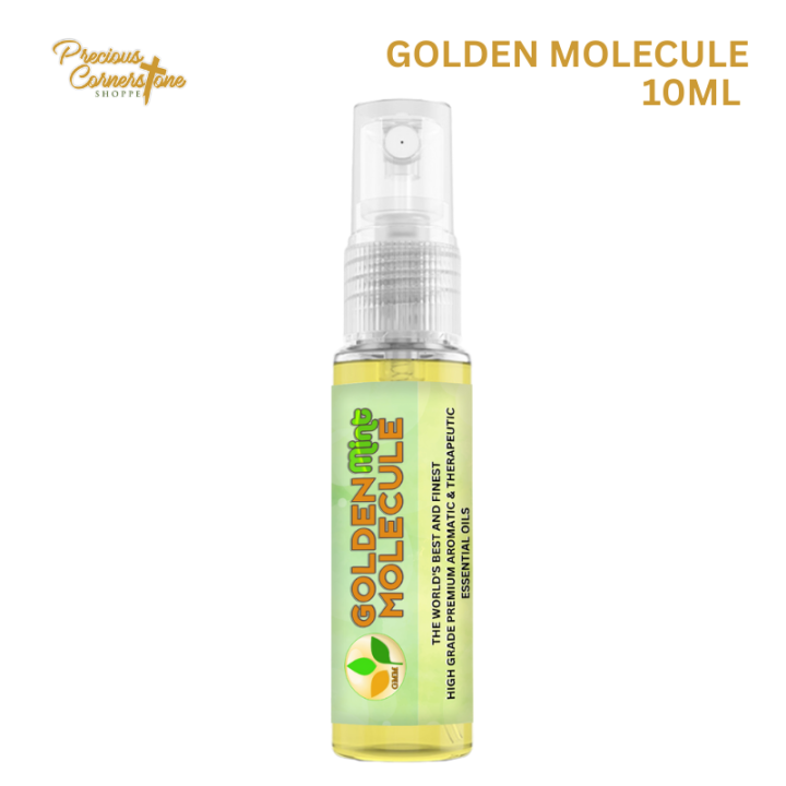 [ Precious Golden Mint Molecule ] PCS All Natural Essential Oil 10ml ...