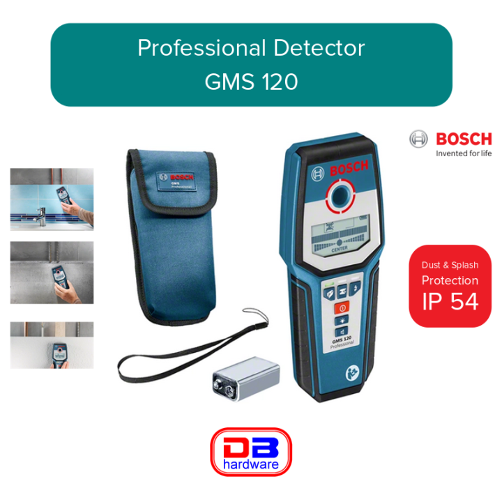 Bosch Professional Detector GMS120 | Lazada