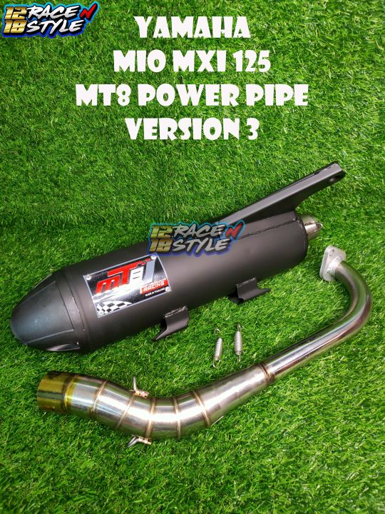 MT8 PIPE YAMAHA MIO 125 MXI VERSION 3 POWER PIPE ORIG THAILAND | Lazada PH