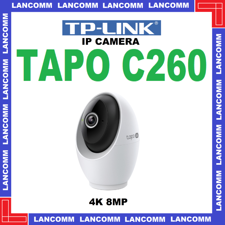 TP-LINK Tapo C260 Pan/Tilt AI Home Security Wi-Fi Camera | Lazada