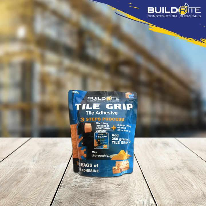 BUILDRITE TILE GRIP - Tile Adhesive Additive 250 GRAMS | Lazada PH