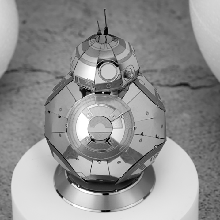 【Ready Stock】Star Wars Series BB8 Robot 3D Jigsaw Puzzle Toys Children's Educational Toys Metal ...