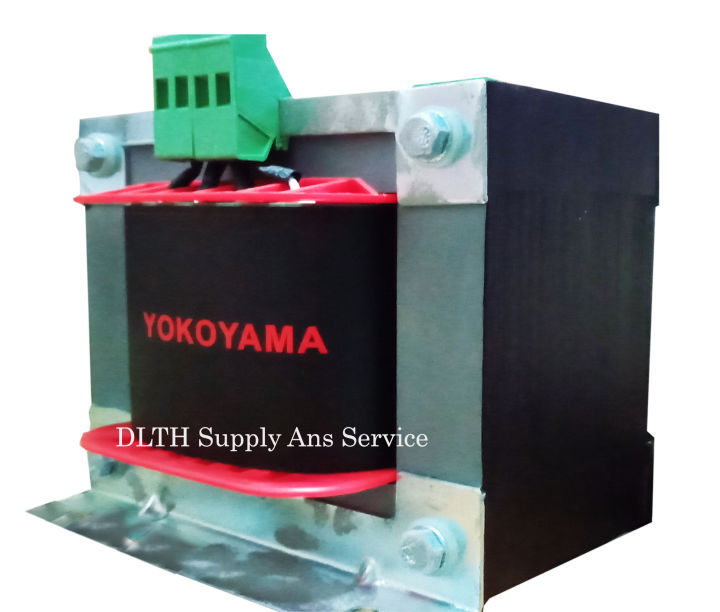 Transformer Stepdown. 1000VA "YOKOYAMA" RATING: 1000VA, Input Voltage: 380/400/440V, Output ...