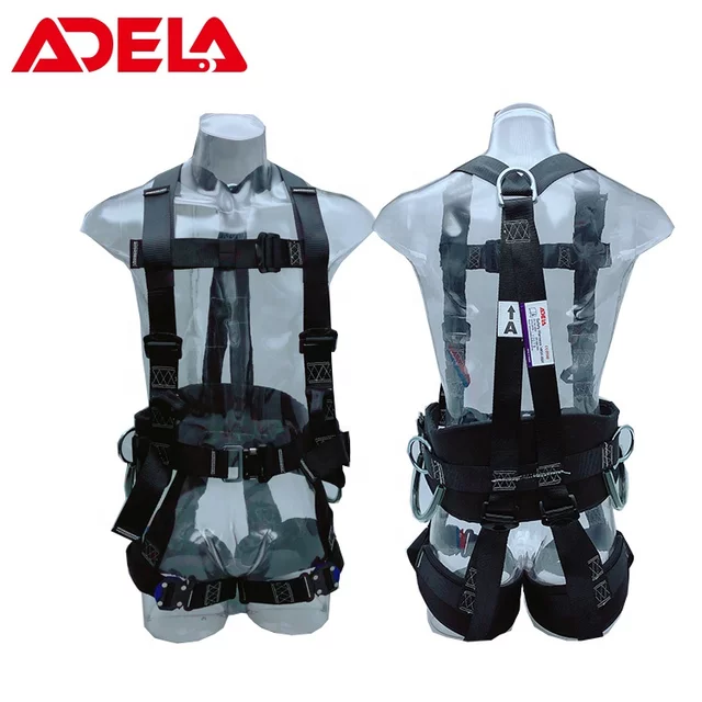 SLVR - Premium Full Body Harness Adela Brand with Back Support ...