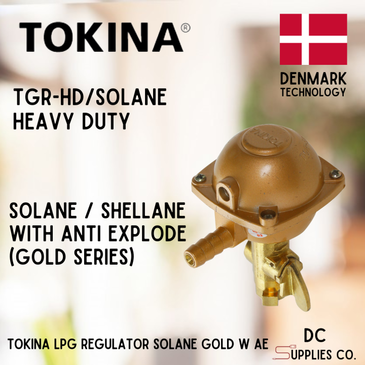 Tokina LPG Gas Regulator for SOLANE / SHELLANE Regulator with ANTI ...
