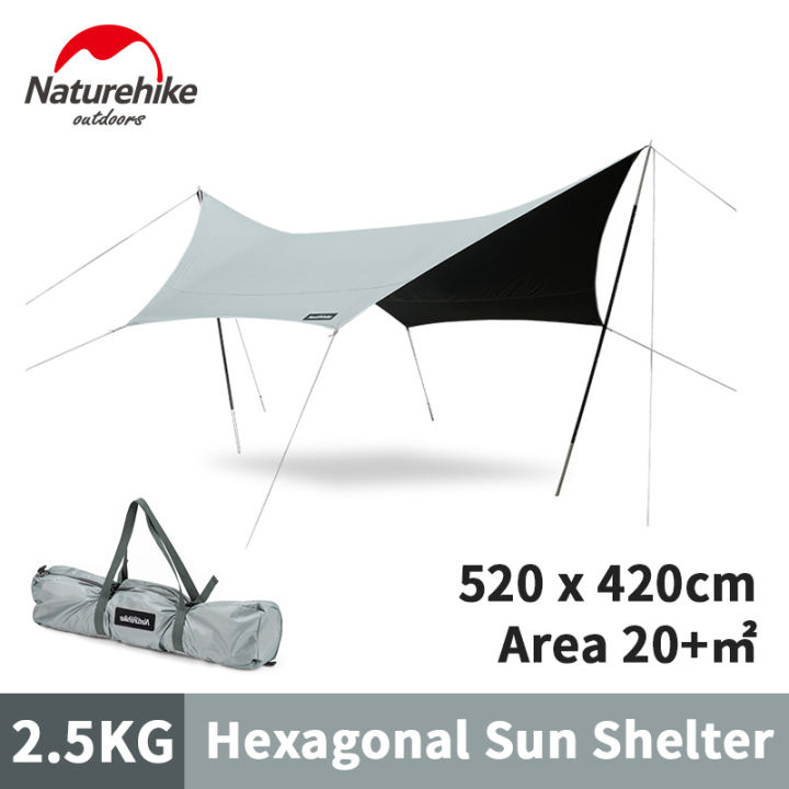 Naturehike กันสาดกันน้ำ Tarp เต็นท์ Shade Ultralight Garden Canopy ...