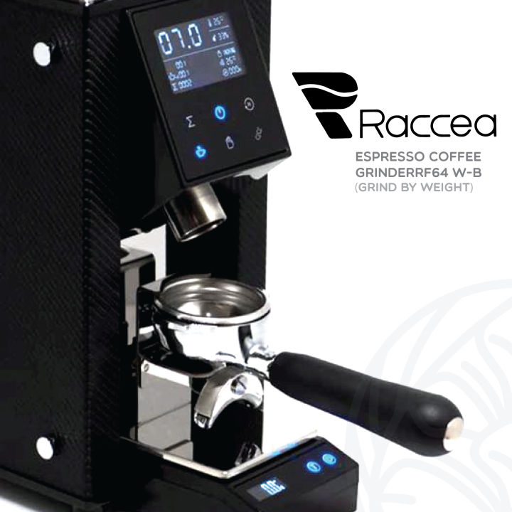 HILLKOFF : RACCEA Electronic Grinder- Dosers (Grind by Weight) RF64 ...