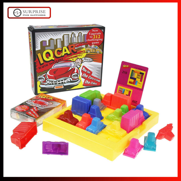 【Surprise】Board Game IQ Car Rush Hour Traffic Jam Logic Game and STEM ...
