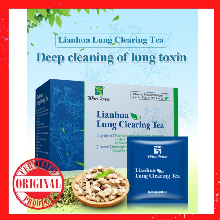 WINSTOWN LIAN HUA LUNG CLEARING TEA Chinese Medicinal Ingredients Plans ...