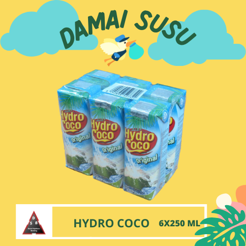Hydro Coco 6 x 250 ml | Lazada Indonesia
