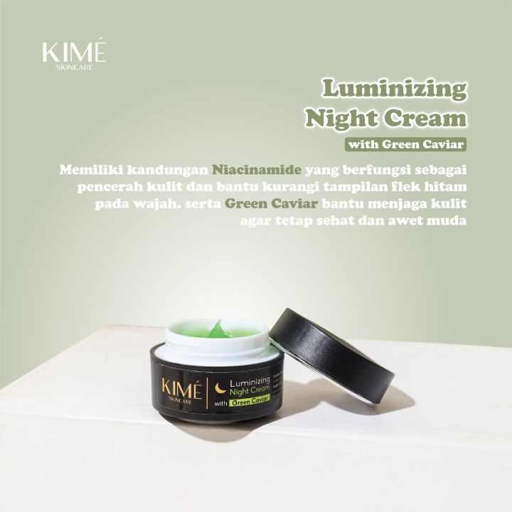 Skincare Korea Kime - KRIM Malam KIME / Night Cream Kime Skincare ...