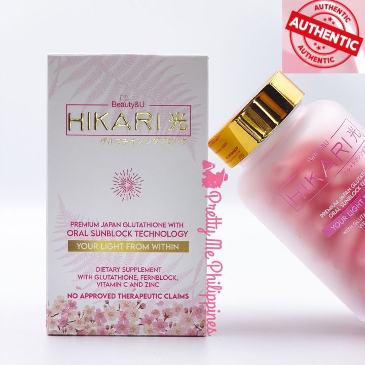 HIKARI ULTRA Japan Glutathione with Oral Sunblock Technology | Lazada PH