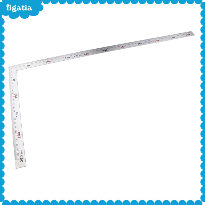 figatia Engineer Carpenter Try Square Right Angle Ruler 90Deg | Lazada PH