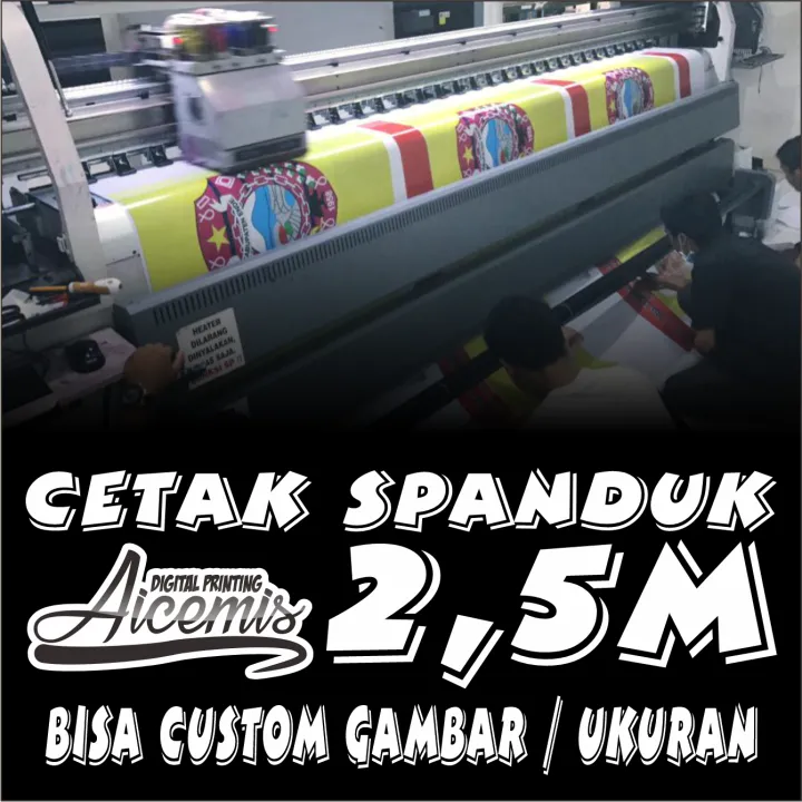 Spanduk Custom 2 5 Meter Lazada Indonesia