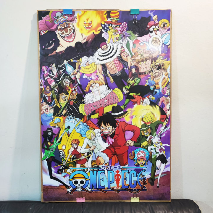 One Piece Large Poster Wall Decoration | Lazada