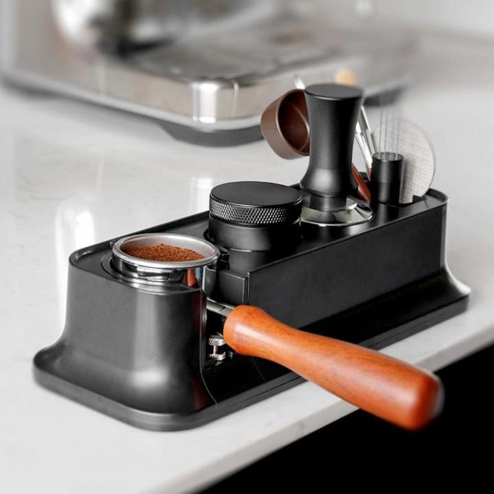 Baoblaze Espresso Tamper Station Counter Organizer Can Be Adjustable ...