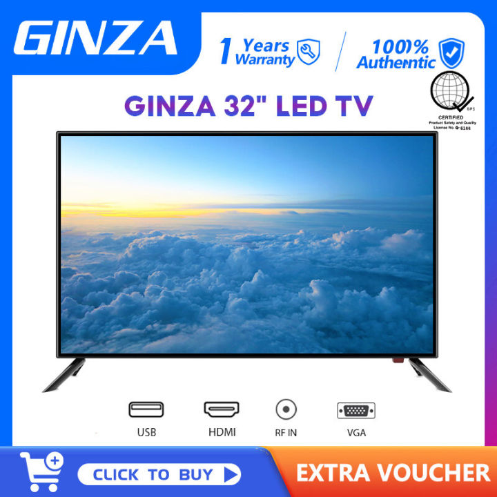 GINZA TV led 32 inches sale promo 40 inches tv/32 inch TV /24 inch TV Led TV Ultra-Thin Multi ...