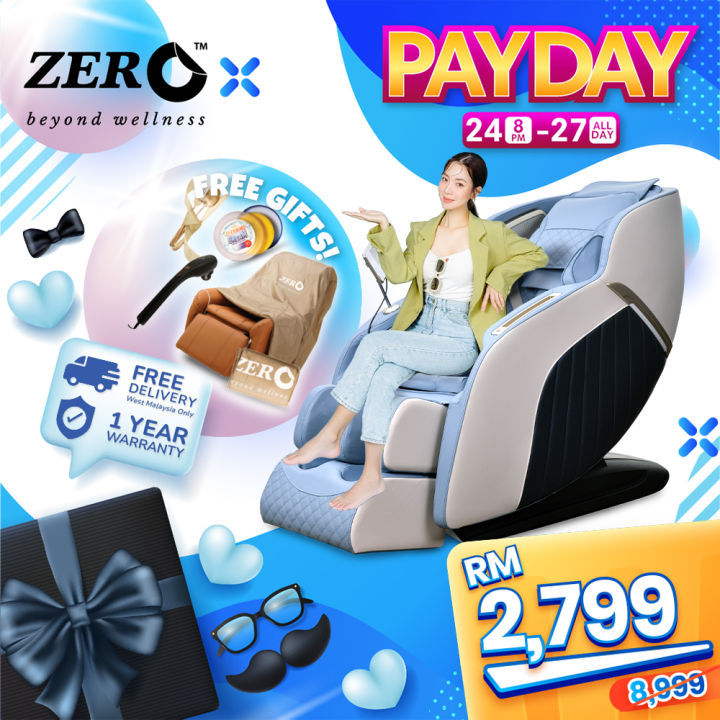 Zero Healthcare uFAIRY Massage Chair-Zero Gravity, Full Body Massage ...