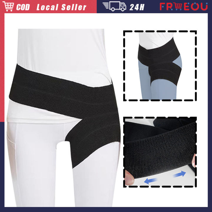 Thigh Support Hip Brace Thigh Compression Braces Relief Thigh Hamstring ...