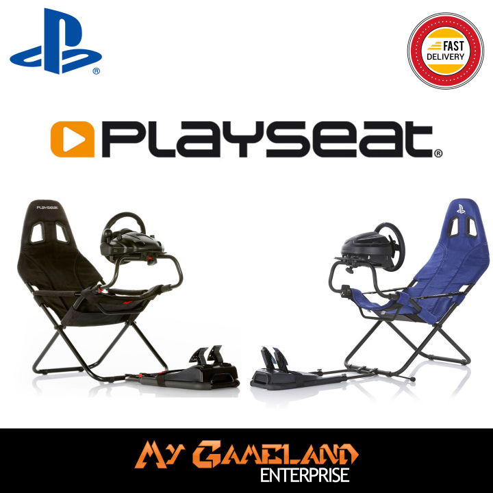 Playseat Challenge Racing Simulator Racing Seat (Black / PlayStation ...