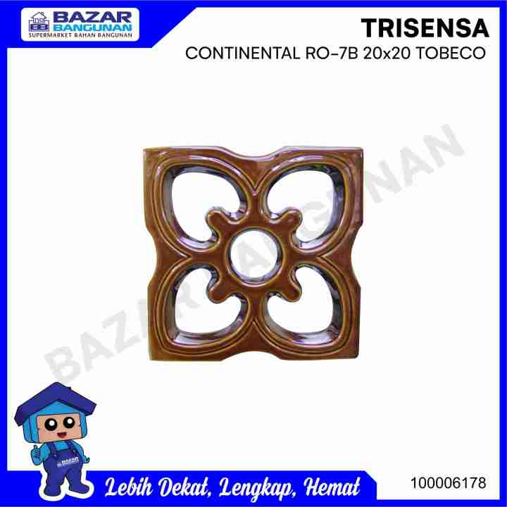 ROSTER / ROOSTER / LUBANG ANGIN TRISENSA 20X20 RO 7 CONTINENTAL TOBECO ...