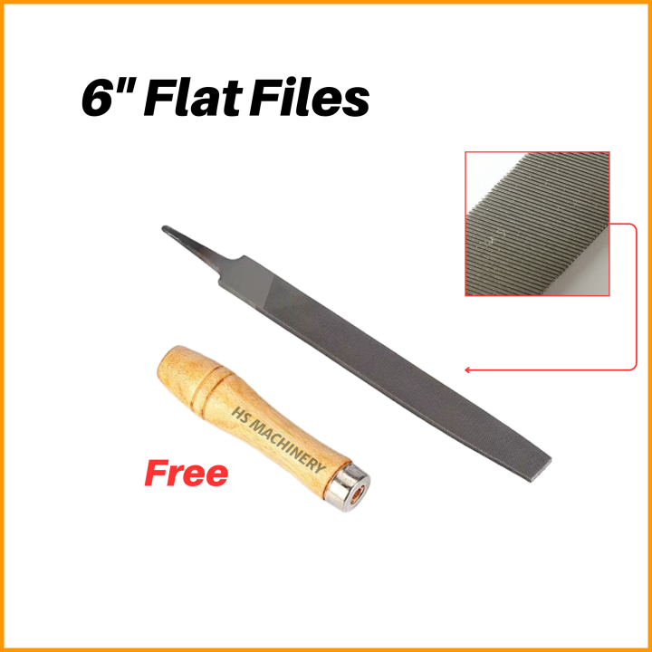 6" Flat File Kikir Lepek Kikir Tunggul Pengasah Kikir | Lazada