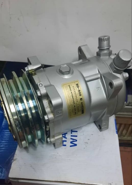 Original Sanden SD-508 Air Cond Compressor - PROTON/UNIVERSAL | Lazada