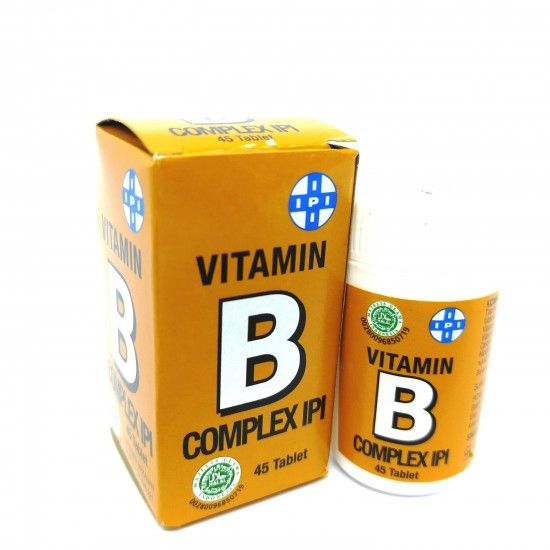 SEHATSTORE -VITAMIN IPI ISI 45'S (VITAMIN B COMPLEX/ VITAMIN C ...
