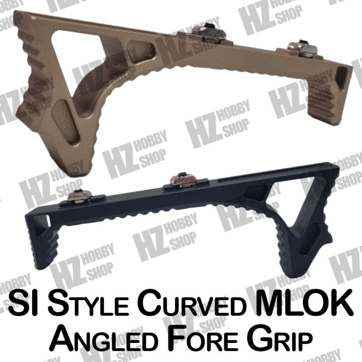 SI Style Curved MLOK Angled Fore Grip ACM HZ HOBBY | Lazada PH