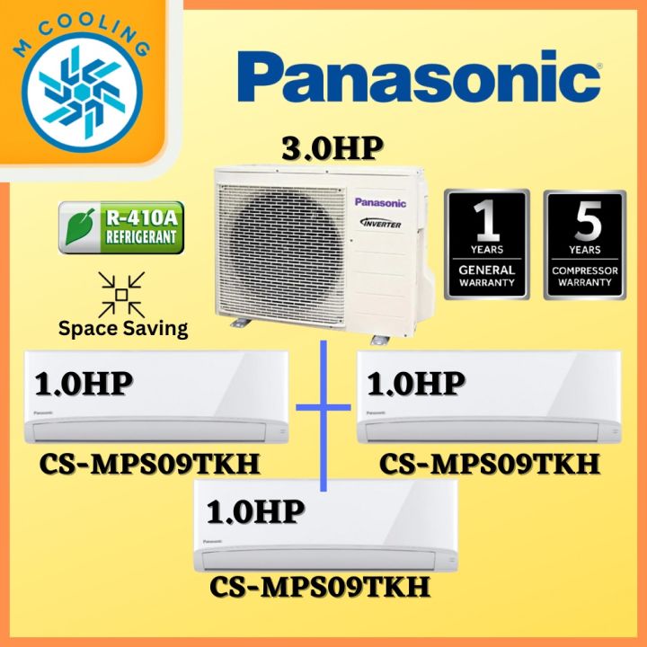 [INSTALLATION] PANASONIC MULTI-SPLIT AIR COND R410a INVERTER [ OUTDOOR ...