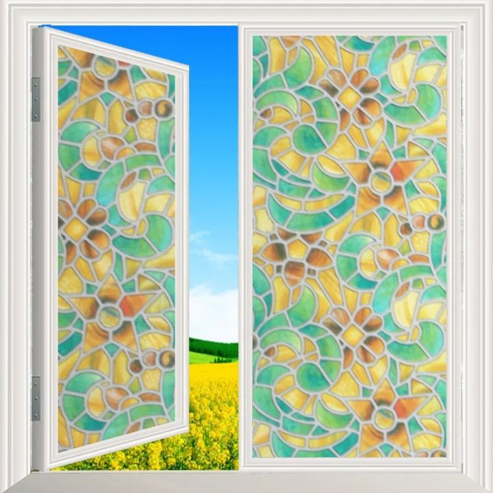 home Glass Sticker • 5meters by 45cm • self adhesive • waterproof ...