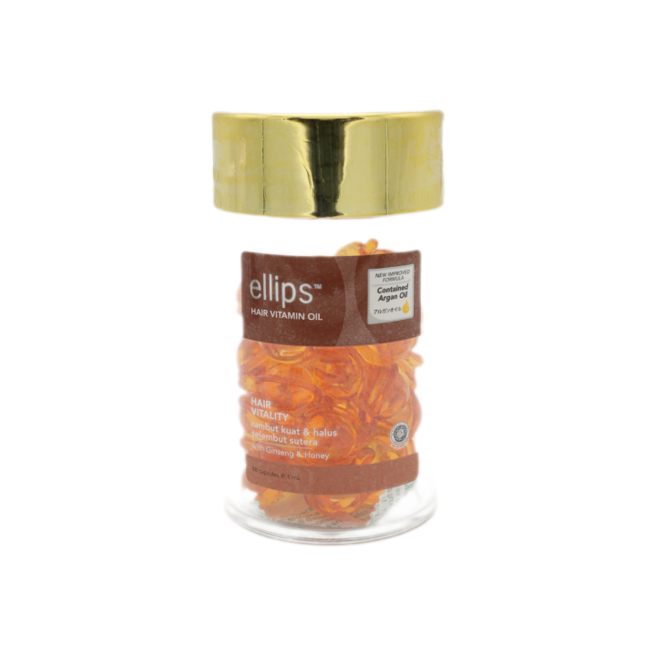 ELLIPS Hair Vitamin Hair Treatment 1ml x 50 Caps (Random of cap in Gold ...