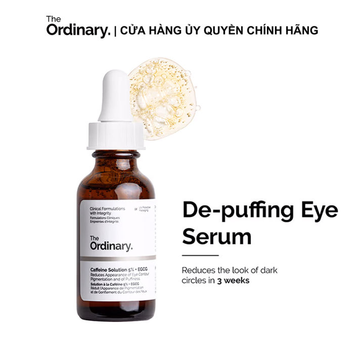 The Ordinary Eye Serum Caffeine Solution 5% + EGCG Dark Circle Eyebag ...