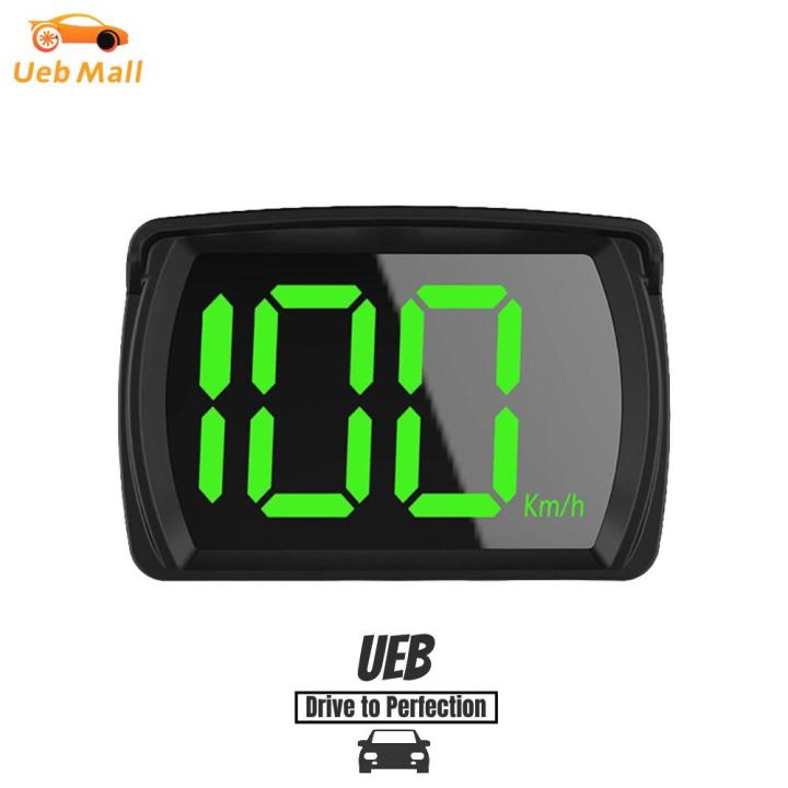 [UEB Mall]Universal Car HUD Head Up Display Dual Chips Digital GPS ...