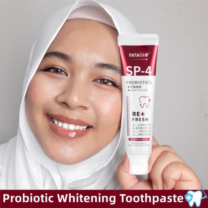 Toothpaste Ubat Gigi Teeth Whitening Probiotic Toothpaste Fresh Breath ...