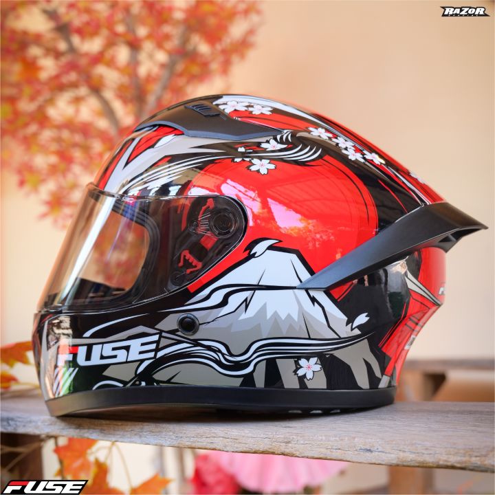 หมวกกันน็อค FUSE RAZOR ลาย Fujisan 2024 ใหม่ล่าสุด | Lazada.co.th