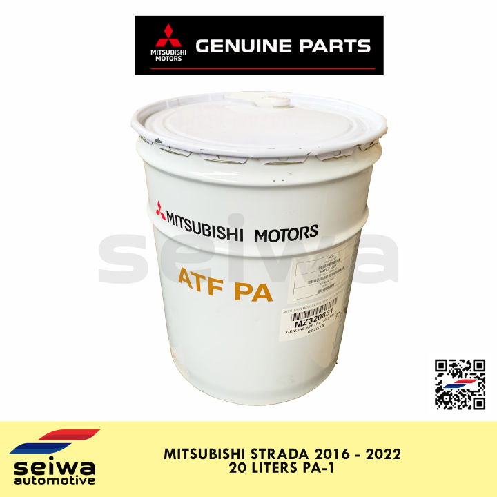 [20 LITERS] [2016 - 2022] Mitsubishi Strada ATF Fluid (ATF PA1 ...