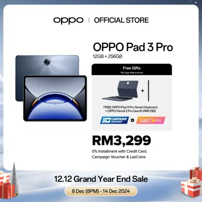 Oppo Pad 3 Pro Price in Malaysia & Specs - RM3299 | TechNave