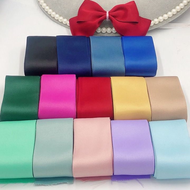 RIBBON 25Yards/Roll 5cm ribbon, satin ribbon, decorative ribbon, gift ...