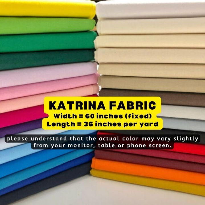 Tela/Fabric, Katrina Fabric Plain Cloth Sold Per Yard, Tela per yarda ...