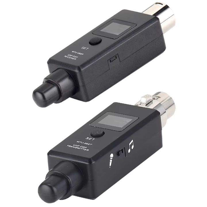 Two Modes UHF Wireless System Rechargeable Dynamic Mic Transmitter ...