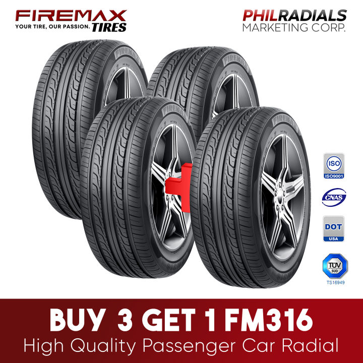Firemax 195/50R15 82H FM316 Quality Passenger Car Radial Tire BUY 3 GET ...