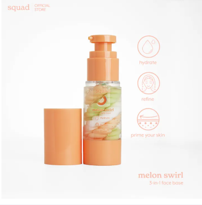 Squad Cosmetics Melon Swirl 3 in 1 Base Primer | Lazada PH