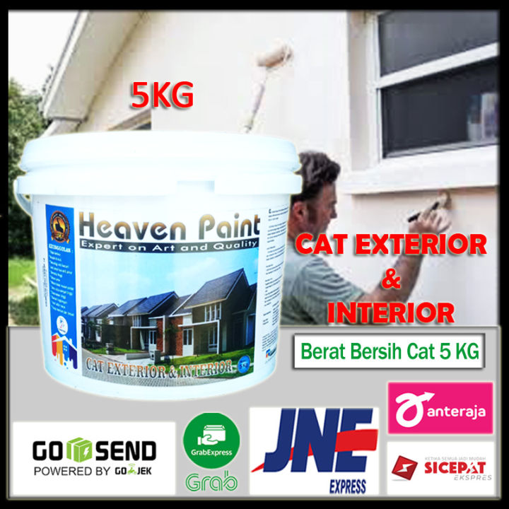 Cat Dinding Exterior Interior Easy Clean 5kg | Lazada Indonesia
