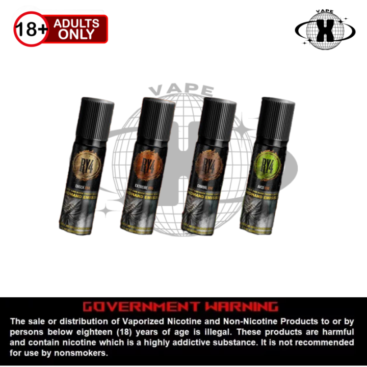 RY4 PROJECT 60ML E-LIQUID (3MG TO 24MG) | Lazada PH