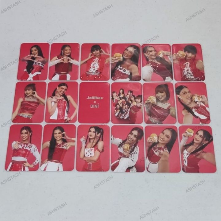 Bini Jollibee Official Photocard Card | Lazada PH