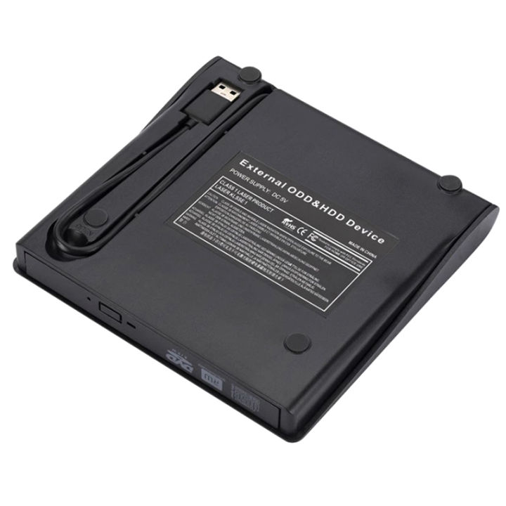 Glorious Worlde Portable External USB 2.0 DVD-RW CD-RW Recorder IDE ...