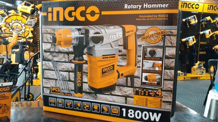 INGCO Rotary Hammer 1800W | Lazada PH