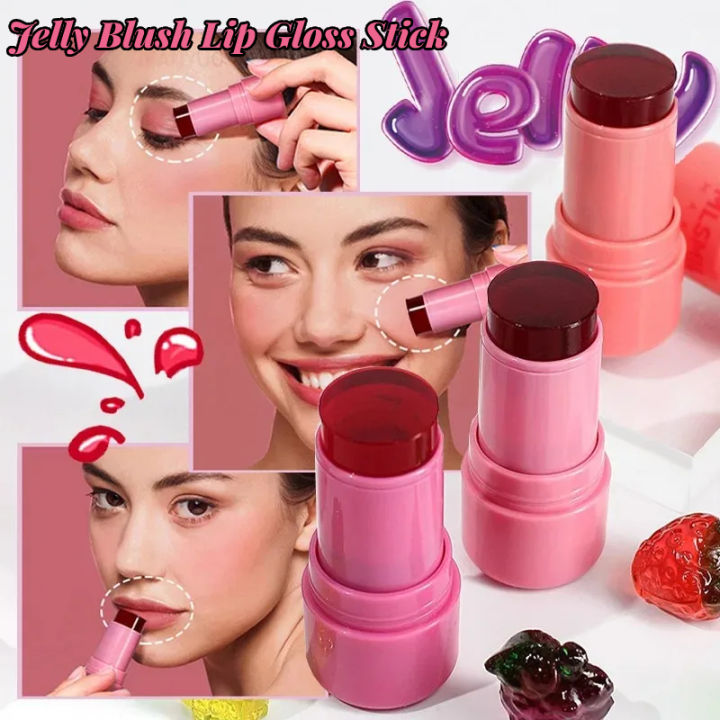 MiLK Jelly Blush Lip Gloss Stick Waterproof Long-lasting Lip Cheek Eye ...
