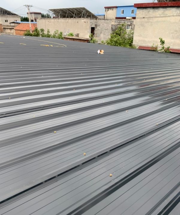 Gray color steel tile iron sheet waterproof canopy leak-proof ...